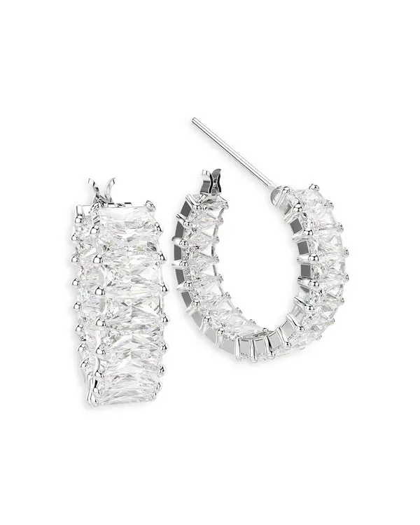 SWAROVSKI Matrix Inside Out Hoop Earrings