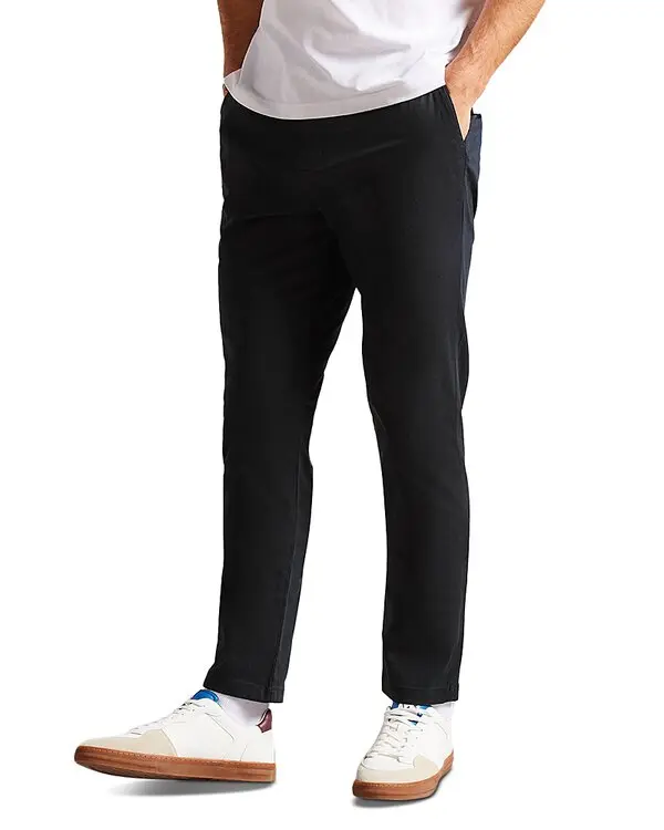 Ted Baker London Haydae Slim Fit Textured Chino Pants - Navy