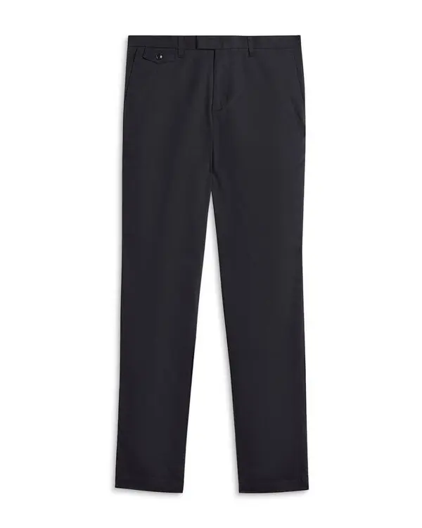 Ted Baker London Haydae Slim Fit Textured Chino Pants - Navy