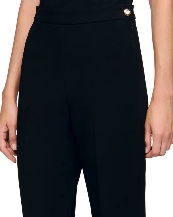 Sandro Wide Leg Trousers