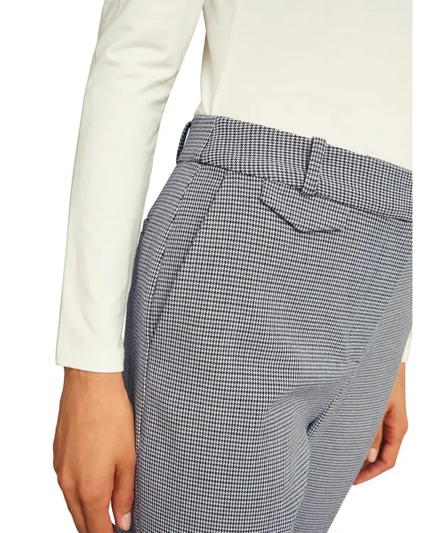 HOBBS LONDON Moira Houndstooth Trousers