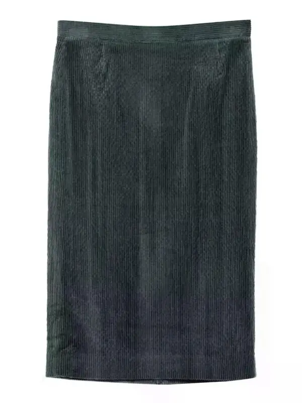 Massimo Alba Corduroy Midi Skirt