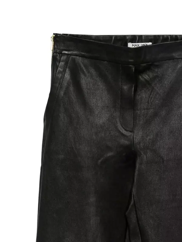 Max & Moi Stretch Leather Trousers