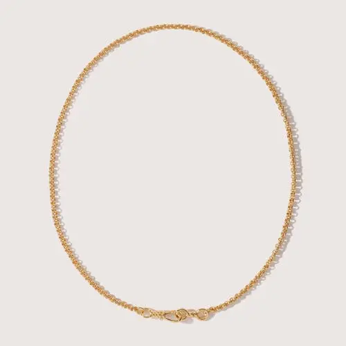 OTIUMBERG 14kt Gold Vermeil Locked Necklace - Yellow Toned Gold