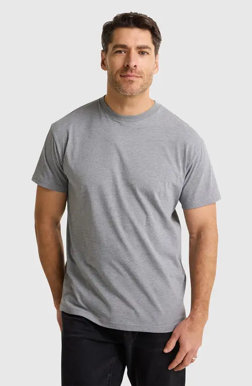 EPIC FITS Crew Neck T-shirt - Heather Gray