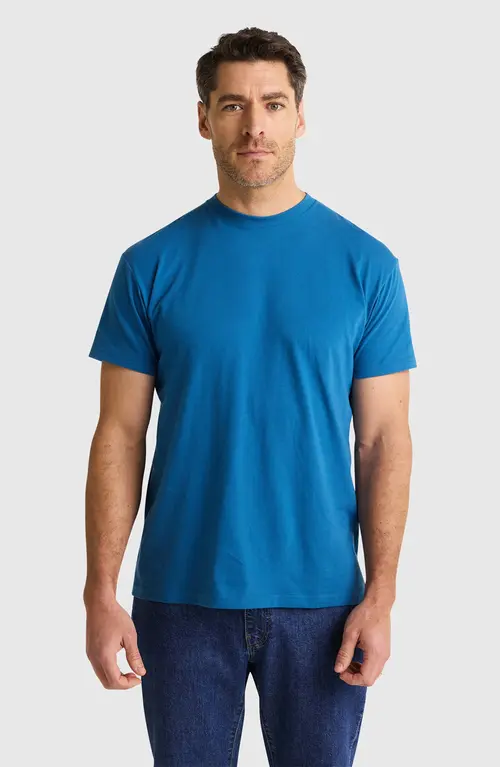EPIC FITS Crew Neck T-shirt - Sapphire Blue