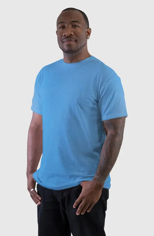 EPIC FITS Crew Neck T-shirt - Sky Blue