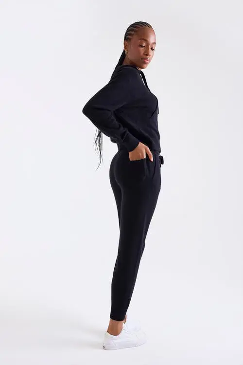 1982 Milani Cashmere Jogger - Black