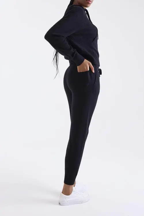 1982 Milani Cashmere Jogger - Black