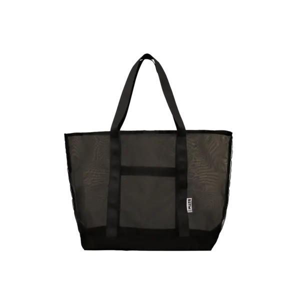 BABOON TO THE MOON Mesh Tote - Black
