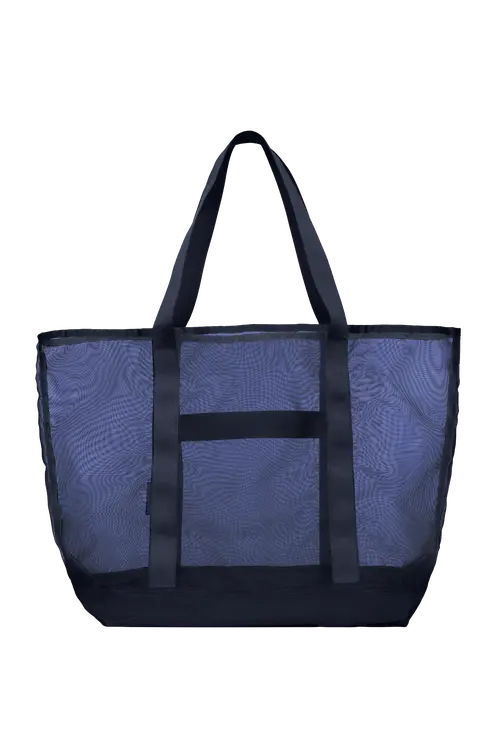 BABOON TO THE MOON Mesh Tote - Midnight