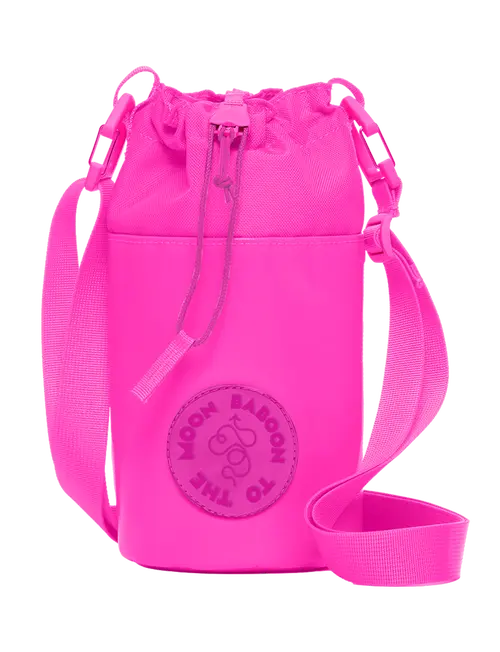 BABOON TO THE MOON Water Bottle Sling - Hyper Pink