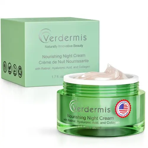 VERDERMIS Nourishing Night Cream With Retinol, Hyaluronic Acid