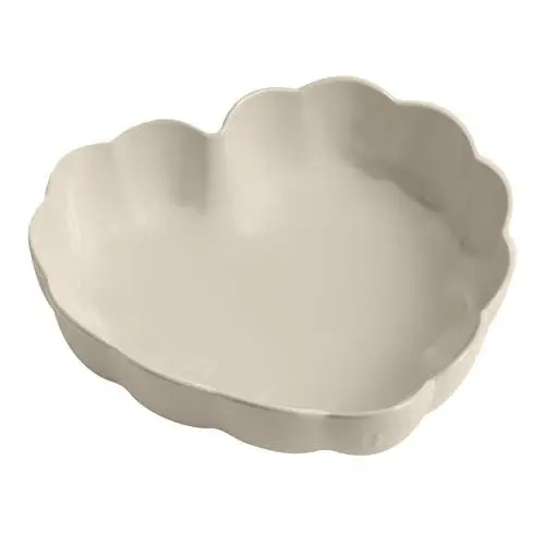 EMILE HENRY Madeleine Heart Shaped Cake Dish - Clay