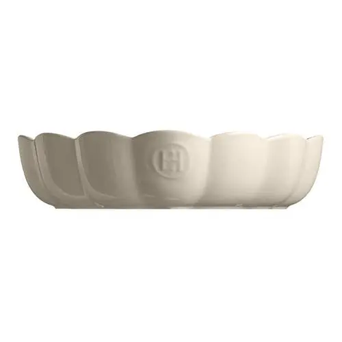 EMILE HENRY Madeleine Heart Shaped Cake Dish - Clay