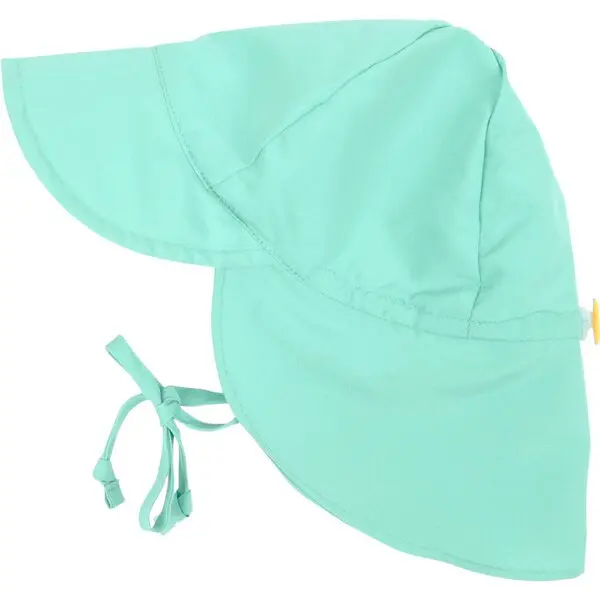 LEVERET Baby Flap Swim Hat - Aqua