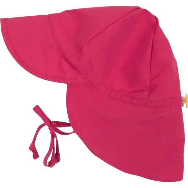 LEVERET Flap Swim Cap - Hot Pink