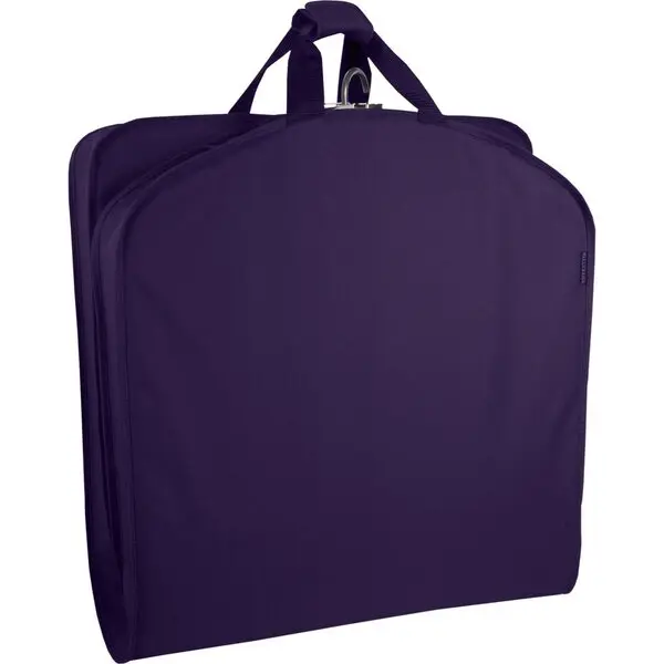 WALLYBAGS 40" Deluxe Travel Garment Bag - Violet