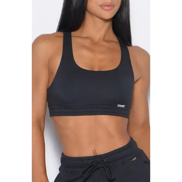 BOMBSHELL SPORTSWEAR Sweat Lounge Bra - Vintage Black