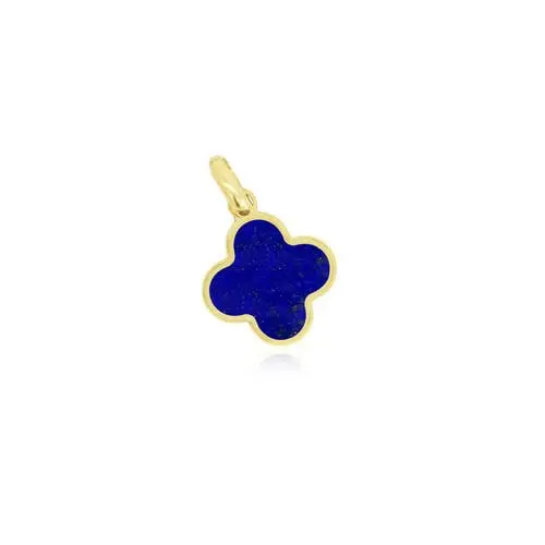 THE LOVERY FINE JEWELRY Clover Charm - Lapis