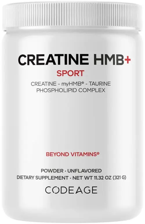 CODEAGE Creatine Hmb+, Taurine, Myhmb - White