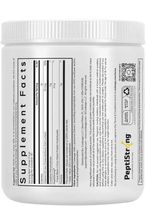 CODEAGE Muscle Formula+ Platinum Creatine Powder