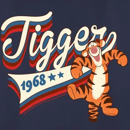 WINNIE THE POOH Disney Tigger 1968 Graphic T-shirt