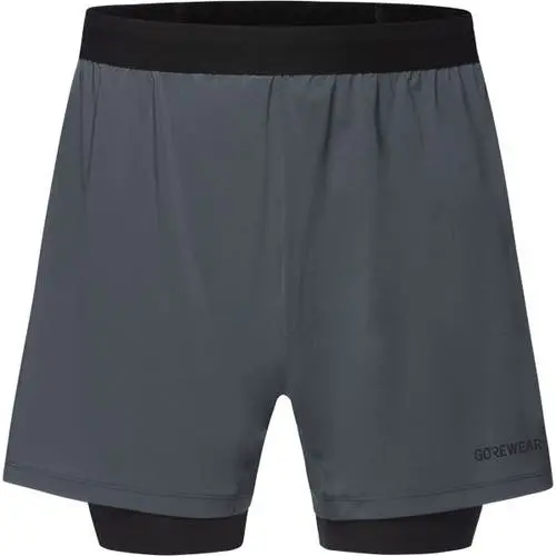 GOREWEAR Concurve 5in 2in1 Short - Lab Graphite/black