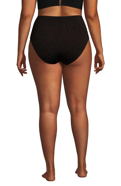 LANDS' END High Waisted Bikini Bottom