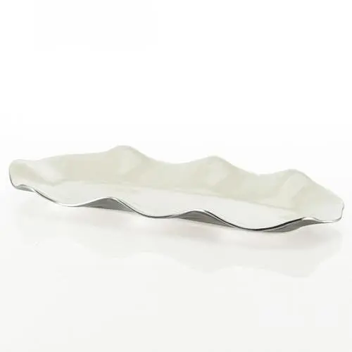LUNARES Ruffled Oyster Long Tray