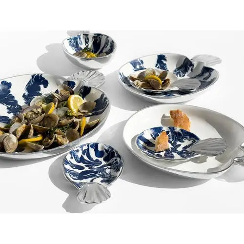 LUNARES La Mar Round Serving Platter