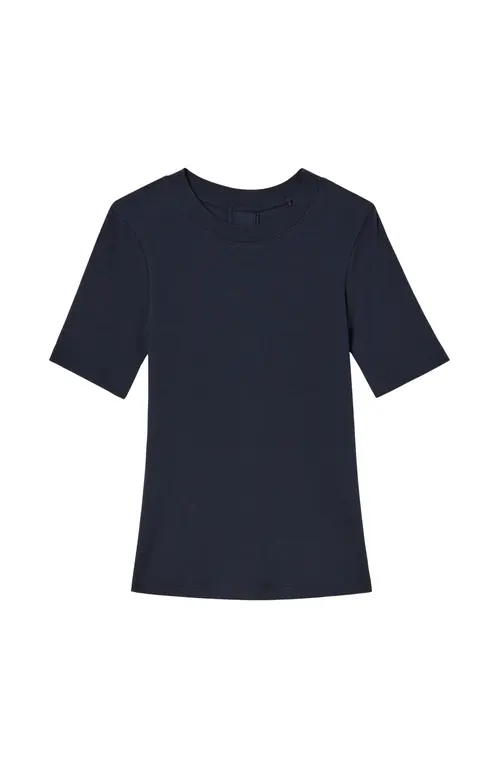 M.M.LAFLEUR Emy Eco Soft Wave Top - Dark Navy