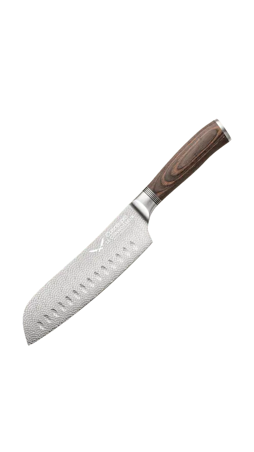 CUISINE::PRO® Le Connoisseur™ 7in Santoku - Silver