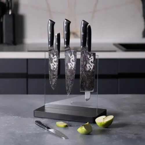CUISINE::PRO® Kiyoshi® Kiyo 7-piece Knife Block