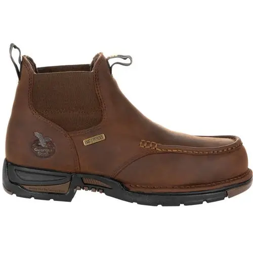 GEORGIA BOOT Athens Chelsea Waterproof Work Boot