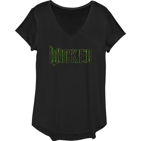 WICKED Official Logo V-neck T-shirt