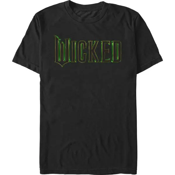 WICKED Official Logo Graphic T-shirt - Black Classic Logo