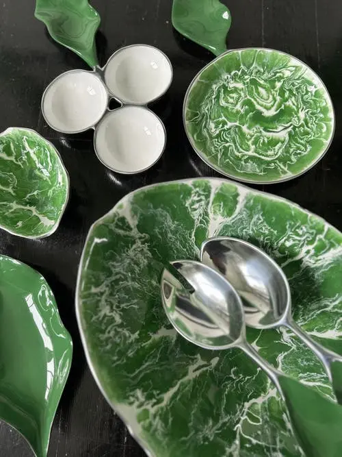LUNARES Verdura Salad Servers Set