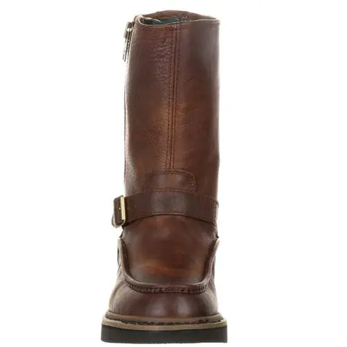 GEORGIA BOOT Side Zip Waterproof Work Wellington Boots