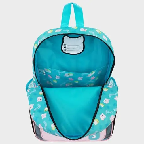 SQUISH MALLOW Printed Backpack With Lunch Box