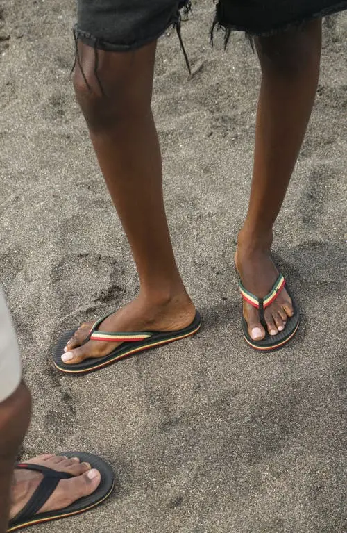 INDOSOLE Tire Sole Flip Flops - Reggae