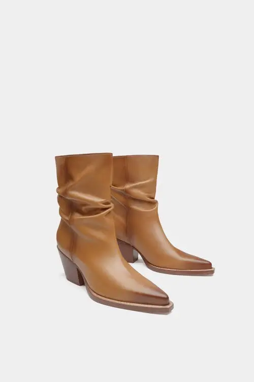 DANTE Leather Ankle Boots