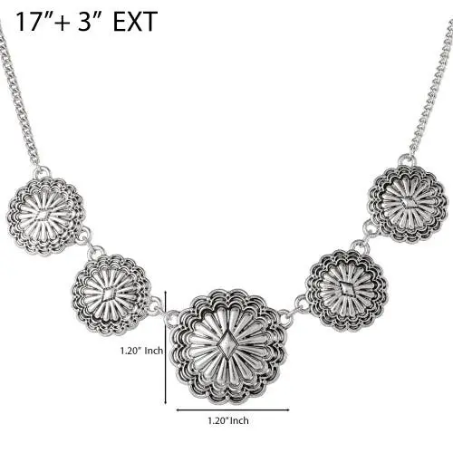 Jessica Simpson Statement Medallion Necklace