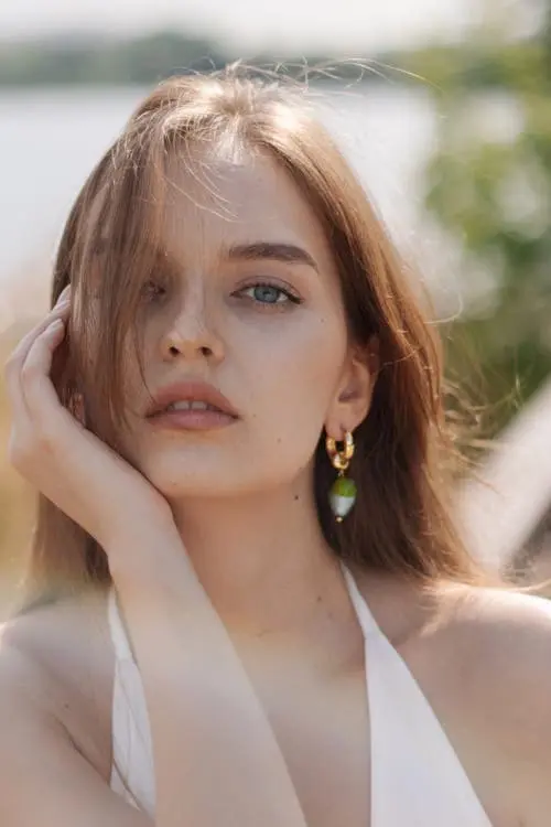 CLASSICHARMS Esmée Glaze Heart Dangle Earrings - Mint