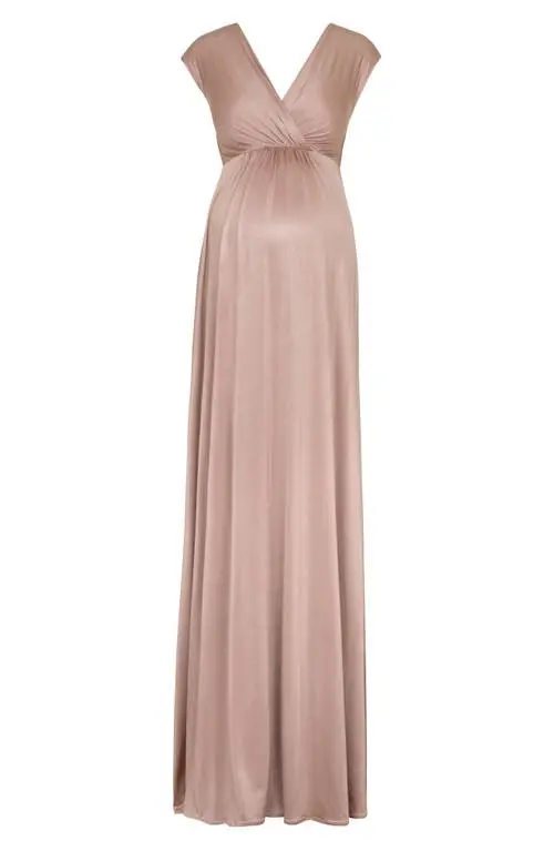 TIFFANY ROSE MATERNITY Francesca Maternity Maxi Dress - Pink