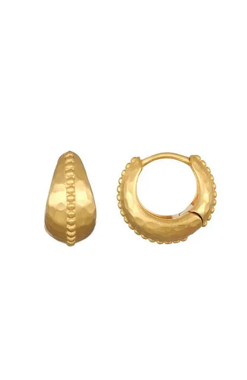 SATYA JEWELRY Huggie Hoop Earrings - Gold