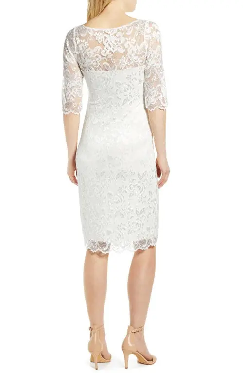 TIFFANY ROSE MATERNITY Amelia Maternity Lace Dress - White