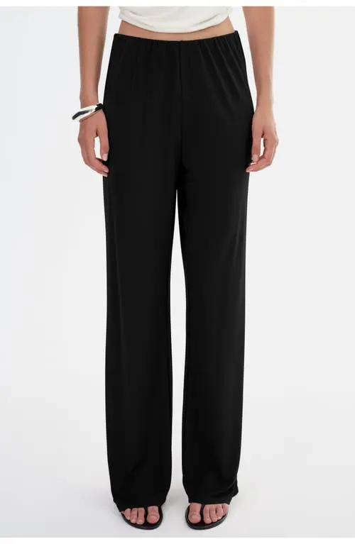 LAMARQUE Gigi Knit Pants - Black