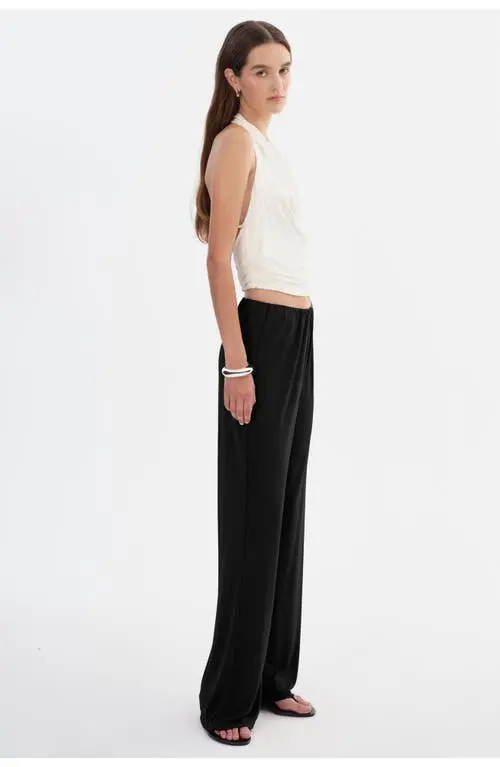 LAMARQUE Gigi Knit Pants - Black