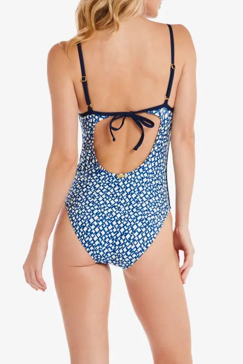 Helen Jon Giselle Tie Back One-piece
